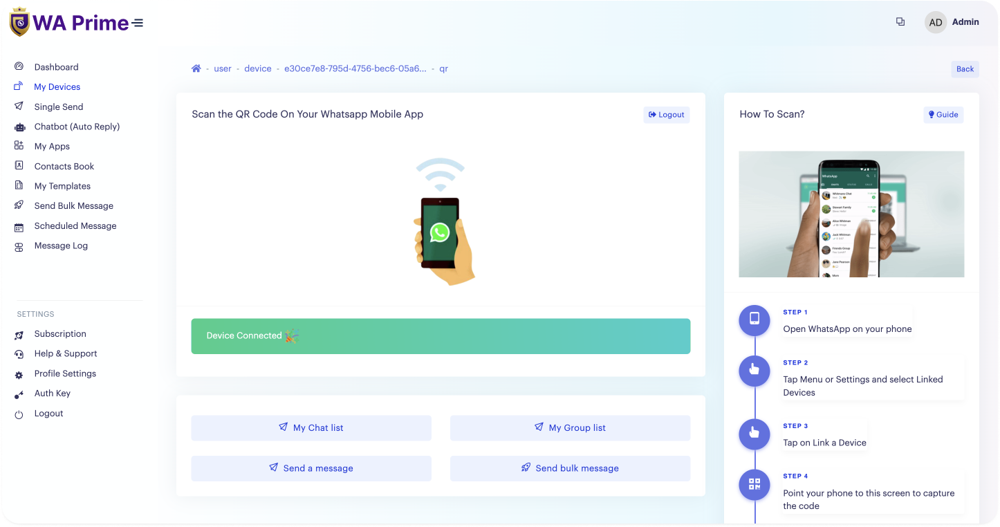 Whatsapp Bulk Sender - PrimeWhatsappSender